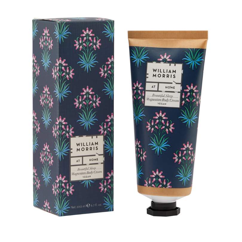 William Morris At Home Beautiful Sleep Magnesium Body Cream, 200ml