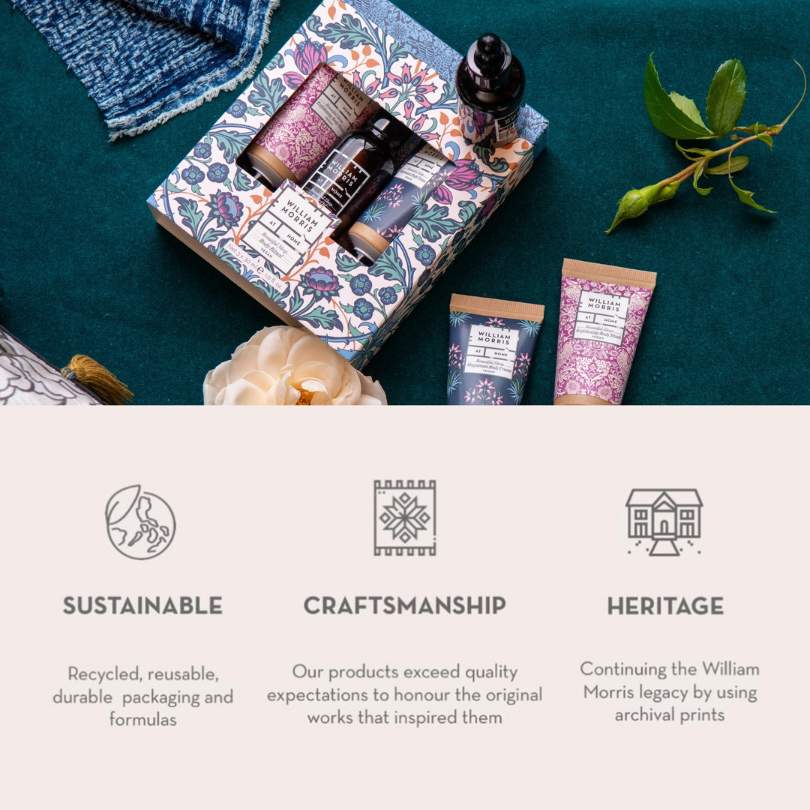 William Morris At Home Beautiful Sleep Body Ritual