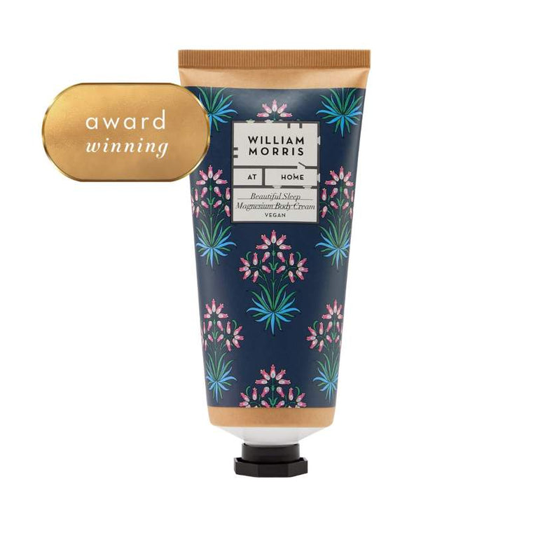 William Morris At Home Beautiful Sleep Magnesium Body Cream, 200ml