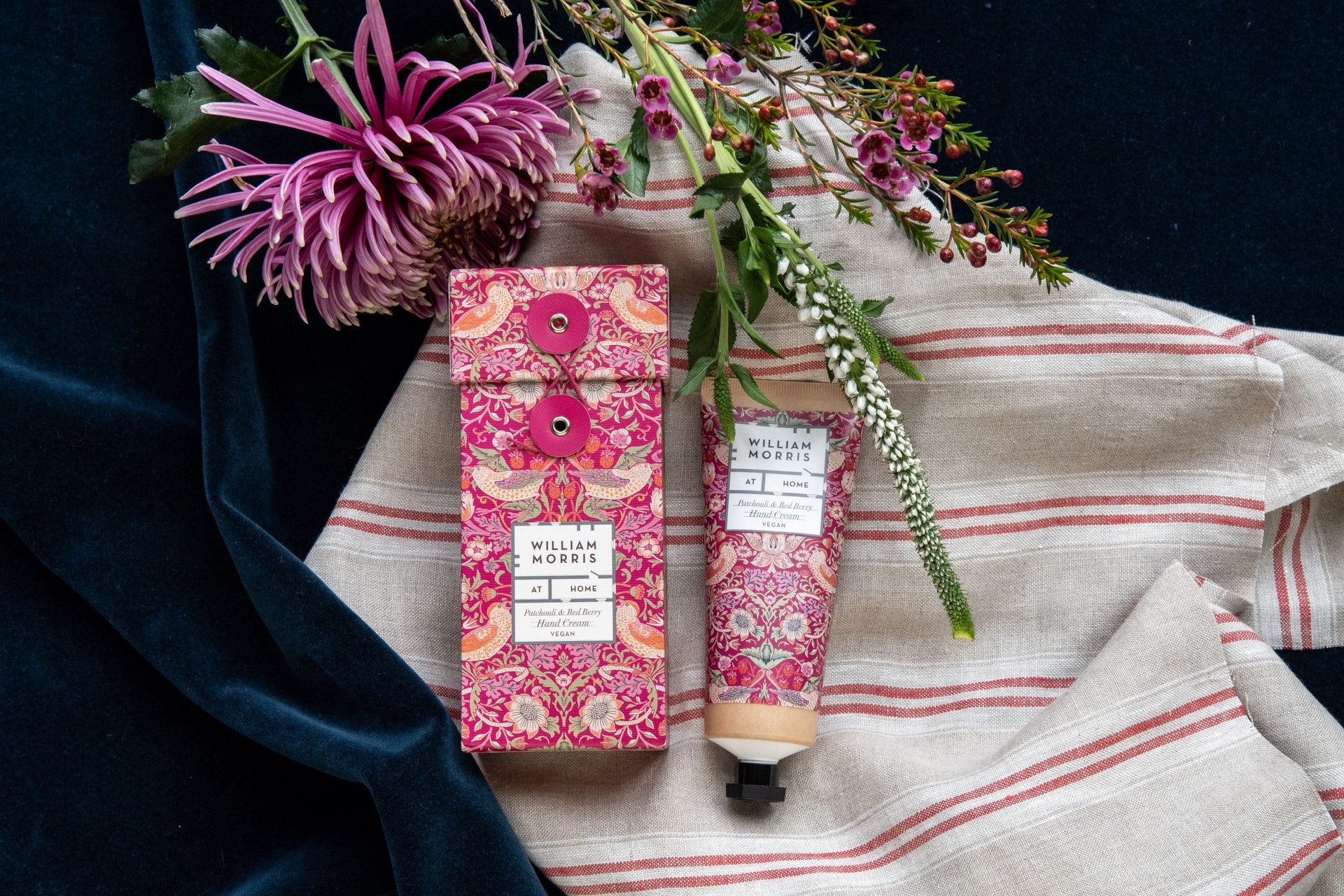 William Morris At Home Patchouli & Red Berry Hand Cream, Size: 100ml